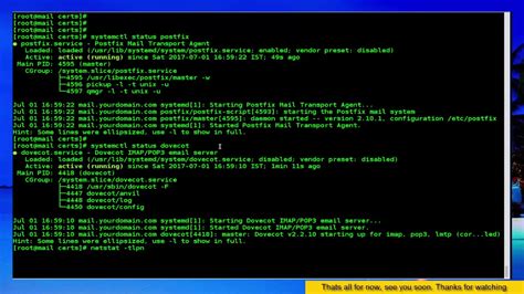 Installing And Configuring Ssl On Postfixdovecot Mail Server On Centos