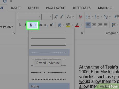 How To Draw Underline In Ms Word