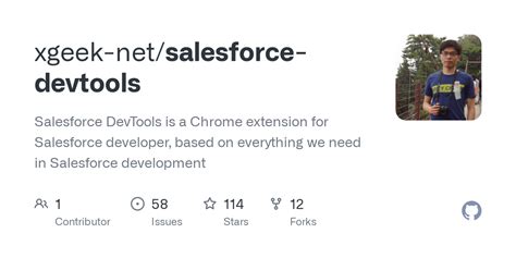 GitHub Xgeek Net Salesforce Devtools Salesforce DevTools Is A Chrome