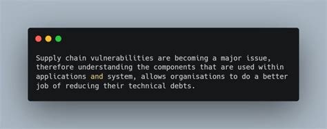 Supply Chain Vulnerabilities Are Becoming A Major Issue For Organisations Mbanko Kevin Gubui