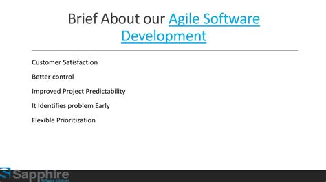 ppt agile software development company agile software development