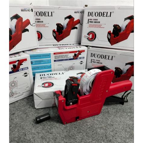 Jual Alat Cetak Label Harga Model Tinta Mesin Price Labeling 1 Line