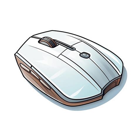 Premium Photo Computer Mouse Line Art Vector Illustration