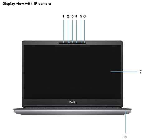 لپ تاپ دل Dell Precision 7550 پردازنده نسل 10