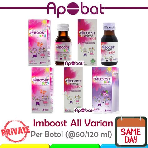 Jual Apobat Imboost Sirup 60 120 Ml Force Vitamin Daya Tahan