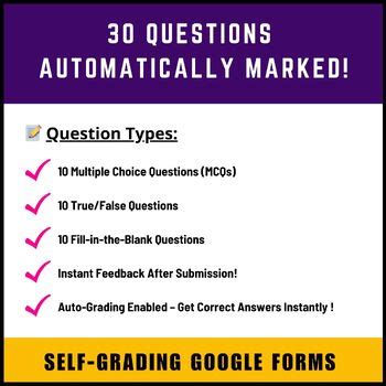 Properties Of Ionic Vs Covalent Compounds Google Form Quiz TPT