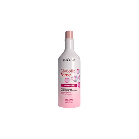 Inoar Glycolic Force Shampoo 500ml Retail Box Za