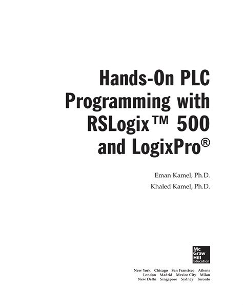 Plc Hands On Plc Programing With Rslogix500 A And Logixpro Pdf