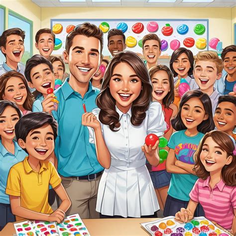 Students In A Bright Cheery Classroom Stable Diffusion Online