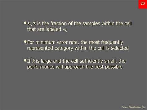 Pattern Classification All Materials In These Slides Were Taken From