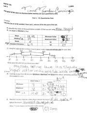 Discover Descriptive Statistics For Quantitative Data Lab 3 Course Hero