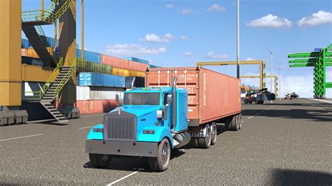 Container Terminal 3d Model 199 Fbx Obj 3ds Max Free3d