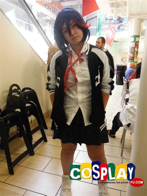 Ryuko Cospaly Baseball Uniform From Kill La Kill Kill La Kill Cosplay Baseball Uniform