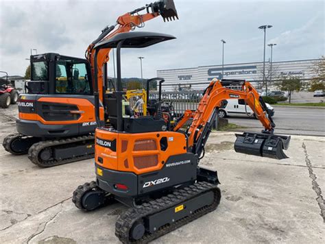 Doosan Dx 20 Z Nuovo Carro Variabile Attacco Klack Noveusato