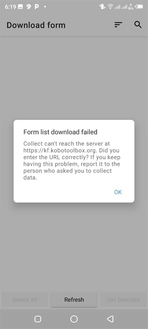 I Am Having Challenge Fetching My Forms From The Server Data