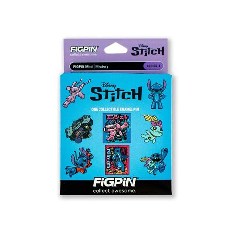Figpin Disney Lilo And Stitch Mystery Mini Pins Series 4 Disney