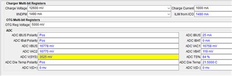 BQ Vsys Output S V But Reports Default V S In Bq Studio Power Management Forum