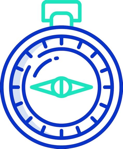 Premium Vector Compass Outline Color Vector Illustration Premium Vector Compass Outline Color Vector Illustration