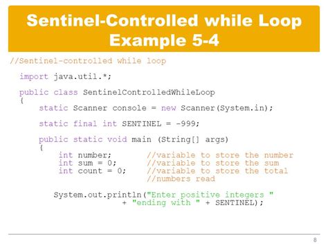 Sentinel Controlled Loop C Programming Coolofile