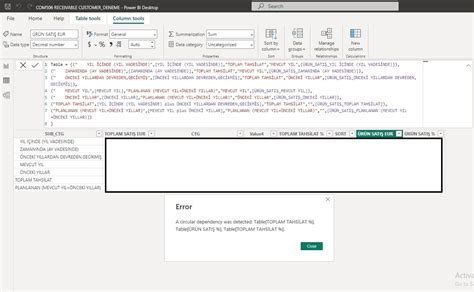 Circular Dependency Was Detected Microsoft Fabric Community