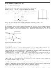 D Sketch The Form Of The Wave Function Which Corresponds To The Second Allowed Course Hero