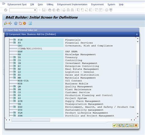 Finding And Implementing Sap Badis
