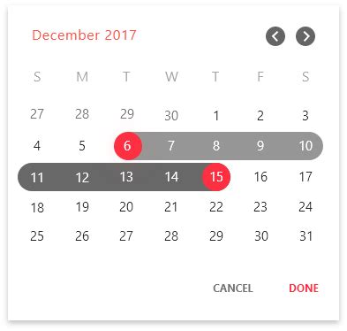 Starting Day And Ending Day Styling Issue Issue Wix React Native Calendars GitHub