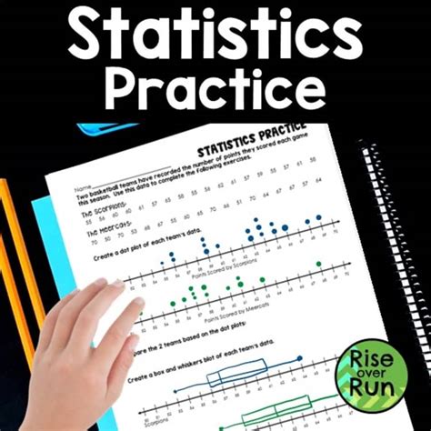 Box And Whiskers And Dot Plot Practice Worksheet 6th 7th Grade Word