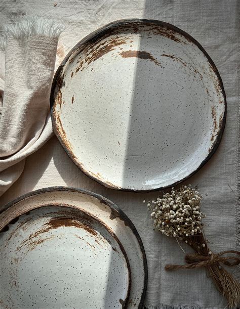 Ceramic Plate Handmade Plate Rustic Plate Housewarming Plates