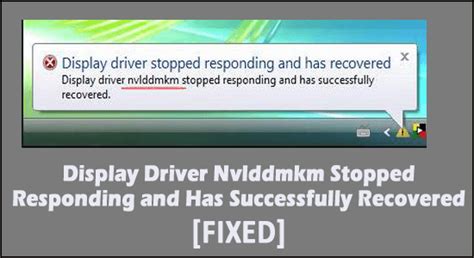 FIX Display Driver NvIddmkm Stopped Responding And Has Successfully Recovered