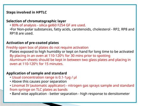 High Performance Thin Layer Chromatography Hptlcpptx
