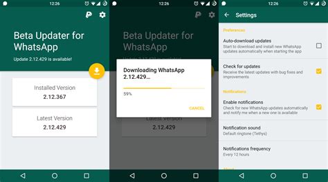 The Android Arsenal Updaters Beta Updater For Whatsapp