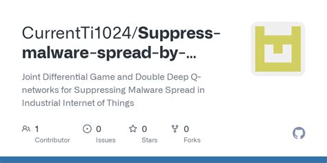 GitHub CurrentTi1024 Suppress Malware Spread By Game And DRL Joint Differential Game And
