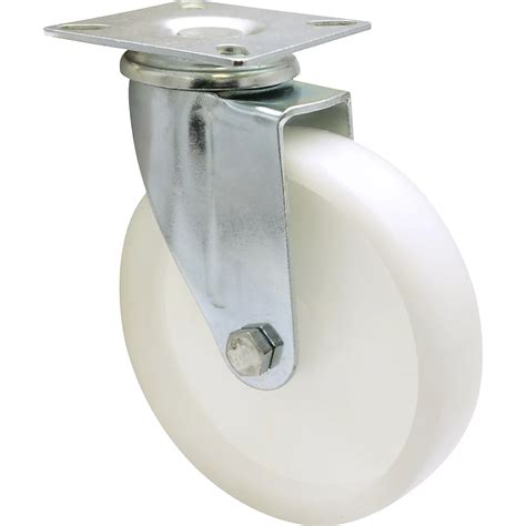 Light Duty Swivel Castors Plastic Wagner Wheel Ø 125 Mm Pack Of 4 Kaiserkraft