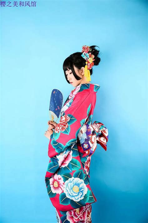 아시아 패션 여성 핑크 기모노 카디건 가을 정장 드레스 벚꽃 사진 달콤한 일본식 문학 복고풍 의상 귀여운 스타일