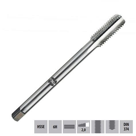 Macho Para Máquina Hsse M120 X 15 Mt 2703 Din 374 Osg
