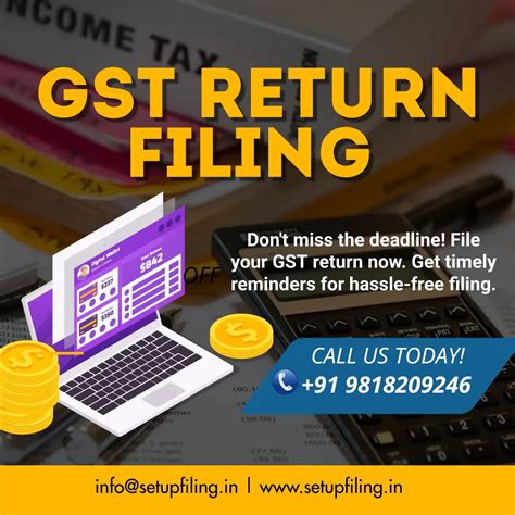 Gst Return Filing Avoid Penalties On Gstr1 And Gstr3b