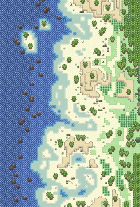 [pkm wack nesto] final iteration of the beach area r pokemonrmxp