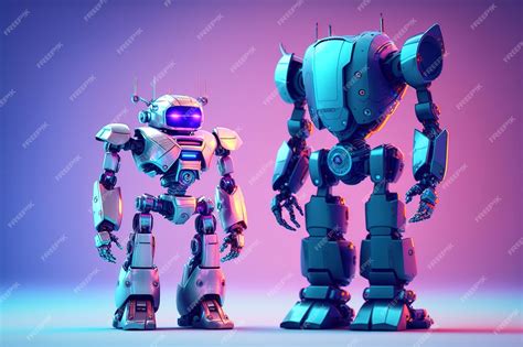 Premium Ai Image Robotic Group Discussion Powered By Ai Technology