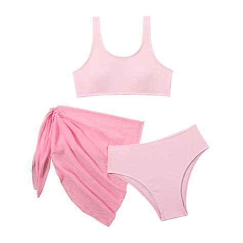 Jamicy Bathing Suits For Girls For 8 12 Years Girls Bikini Sets