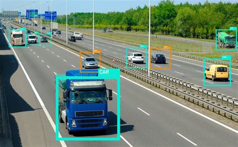 Traffic Monitoring By Ai Security System Stock Image Image Of Data