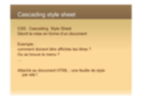 Solution Feuille De Style Css Genie Informatique Studypool