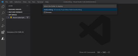 Easiest Way To Host Your React App Azure Vs Code