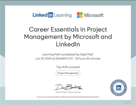 Sejal Patil On Linkedin Projectmanagement Continuouslearning Professionalgrowth