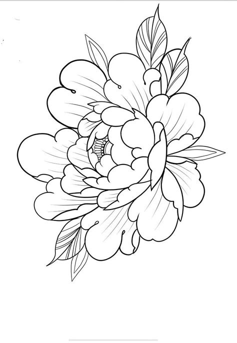 Flower Tattoo Patterns Designs At Benjamin Whitley Blog