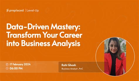 Data Driven Mastery Transform Your Career Into Business Analysis Preplaced