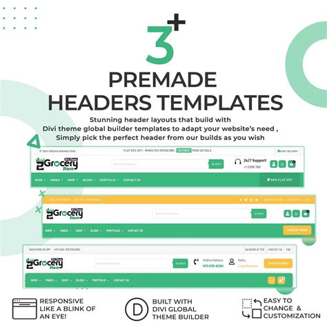 Grocery Store Divi Woocommerce Theme Divi