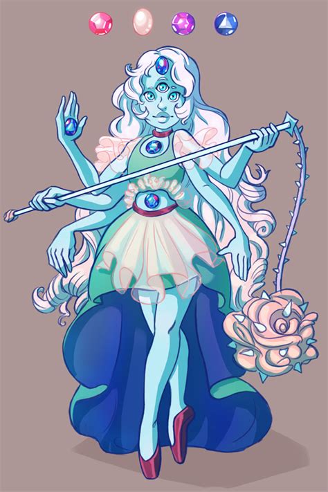 Roselite Crystal Temple Fusion Steven Universe By Unicagem On Deviantart Artofit