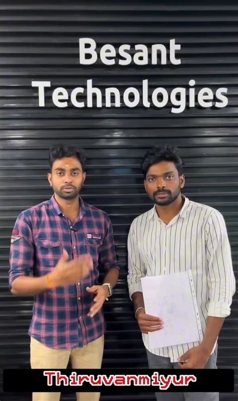 besant technologies thiruvanmiyur getting ready for the next step in my career journey with a