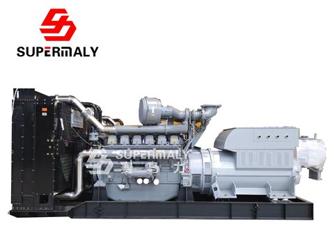 Supermaly Factories Perkins 1500kw 1875kva 50hz Silent Diesel Generator